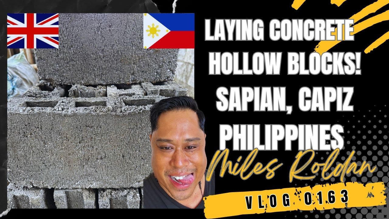 VLOG 163: HOW TO LAY HOLLOW BLOCKS! Modern House Build in The ...