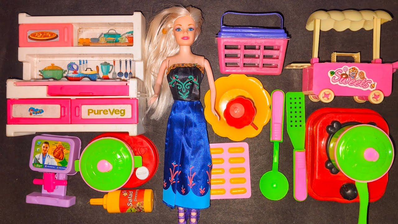 miniature kitchen mini kitchen set || kitchen set video - YouTube