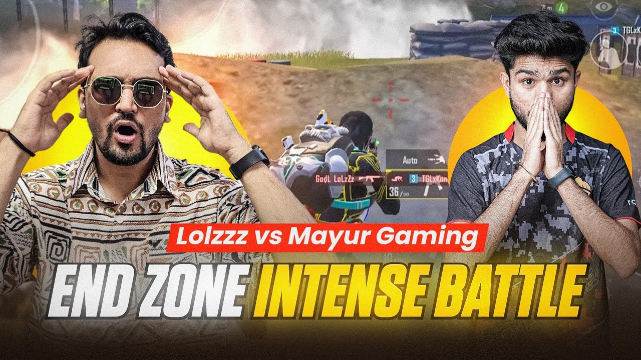 Mayur vs @LoLzZzGaming LAST ZONE INTENSE FIGHT🔥 BGMI Best FIGHT🔥 - YouTube