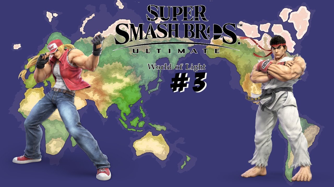 Super Smash Bros Ultimate World of Light Walkthrough Part 3 The Light ...