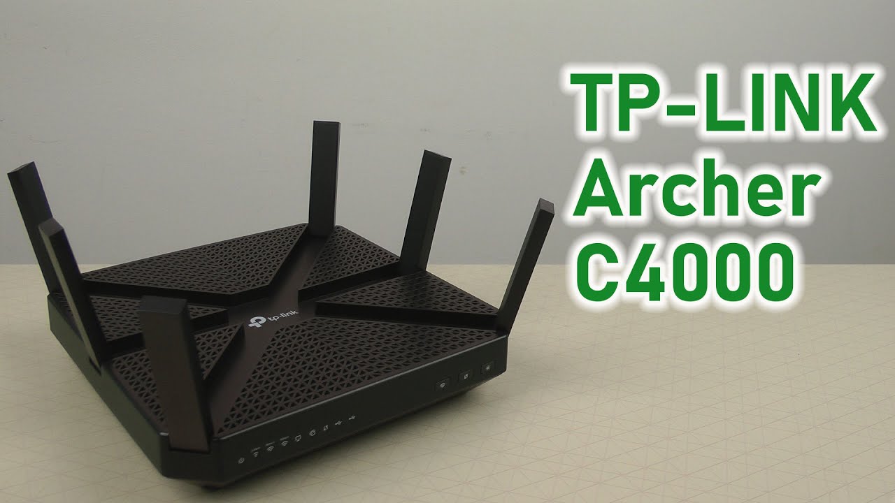 Розпаковка TP-LINK Archer C4000 - YouTube