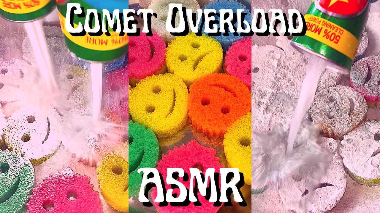Comet Paste With Lots Of Scrub Daddy's - YouTube