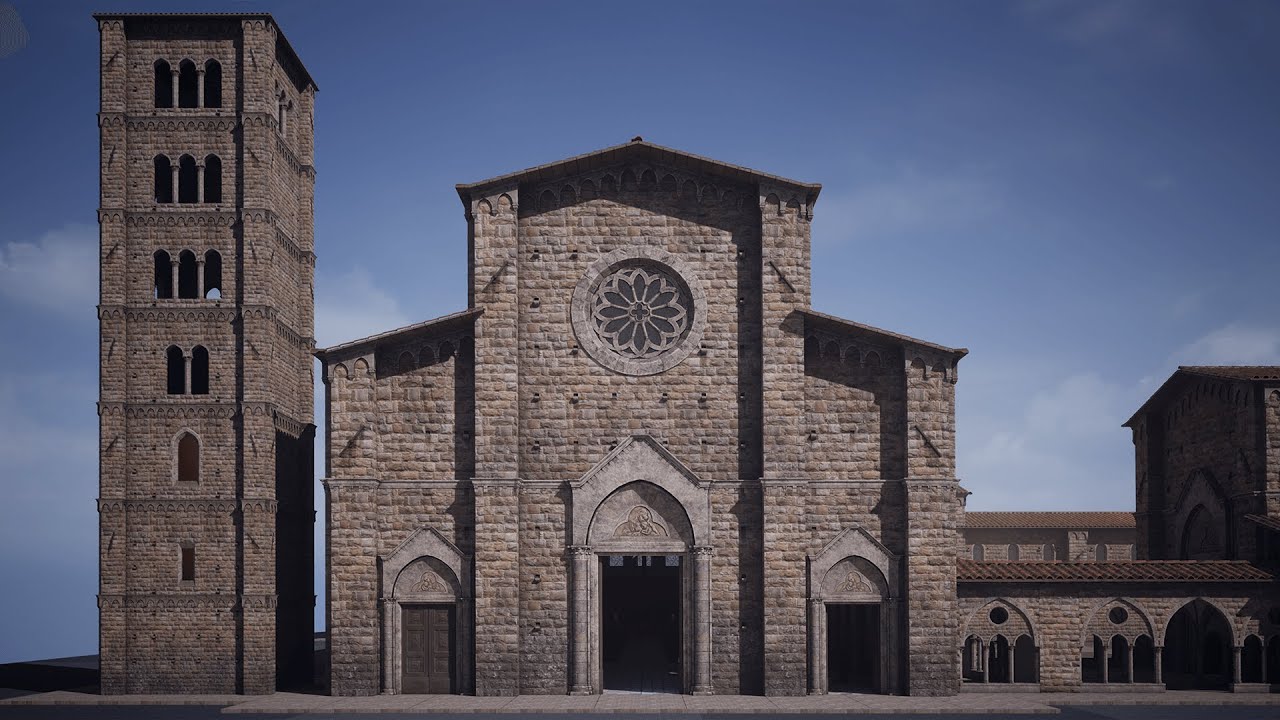 Medieval Modular Church - Unreal Engine 4 - Third Person Walktrough ...