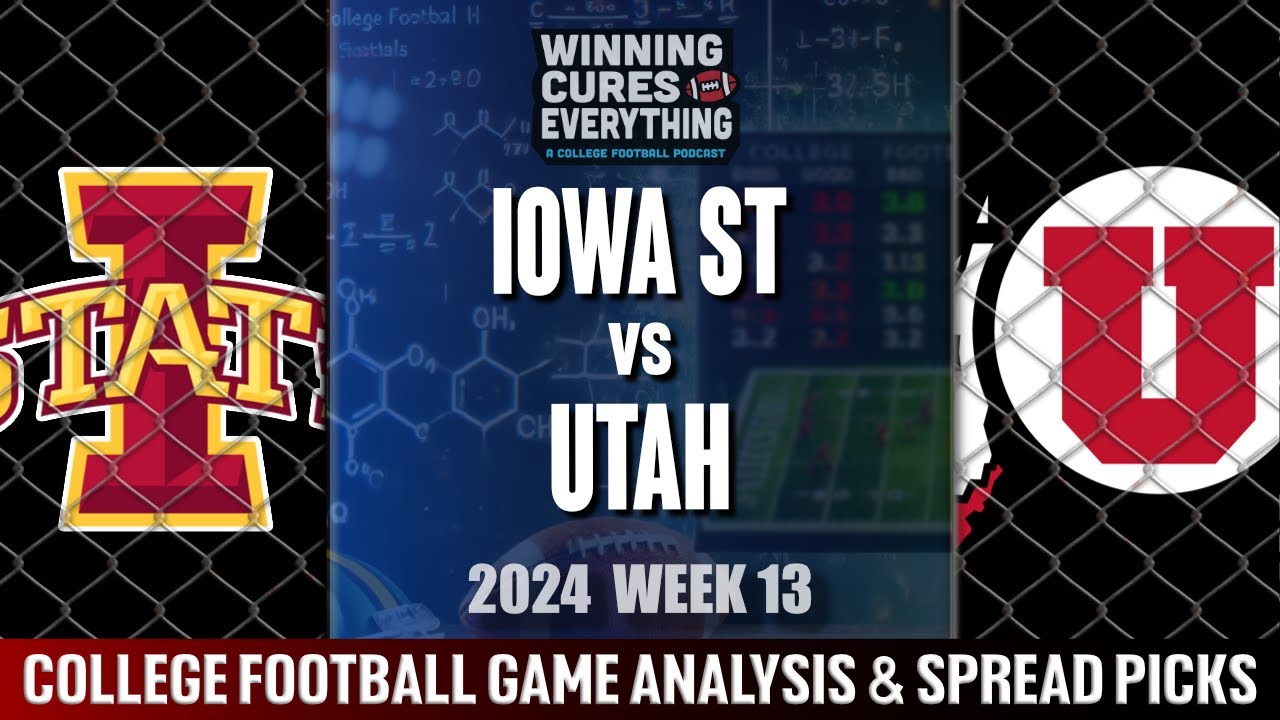 Iowa State vs Utah Picks & Prediction Against the Spread 2024 College ...