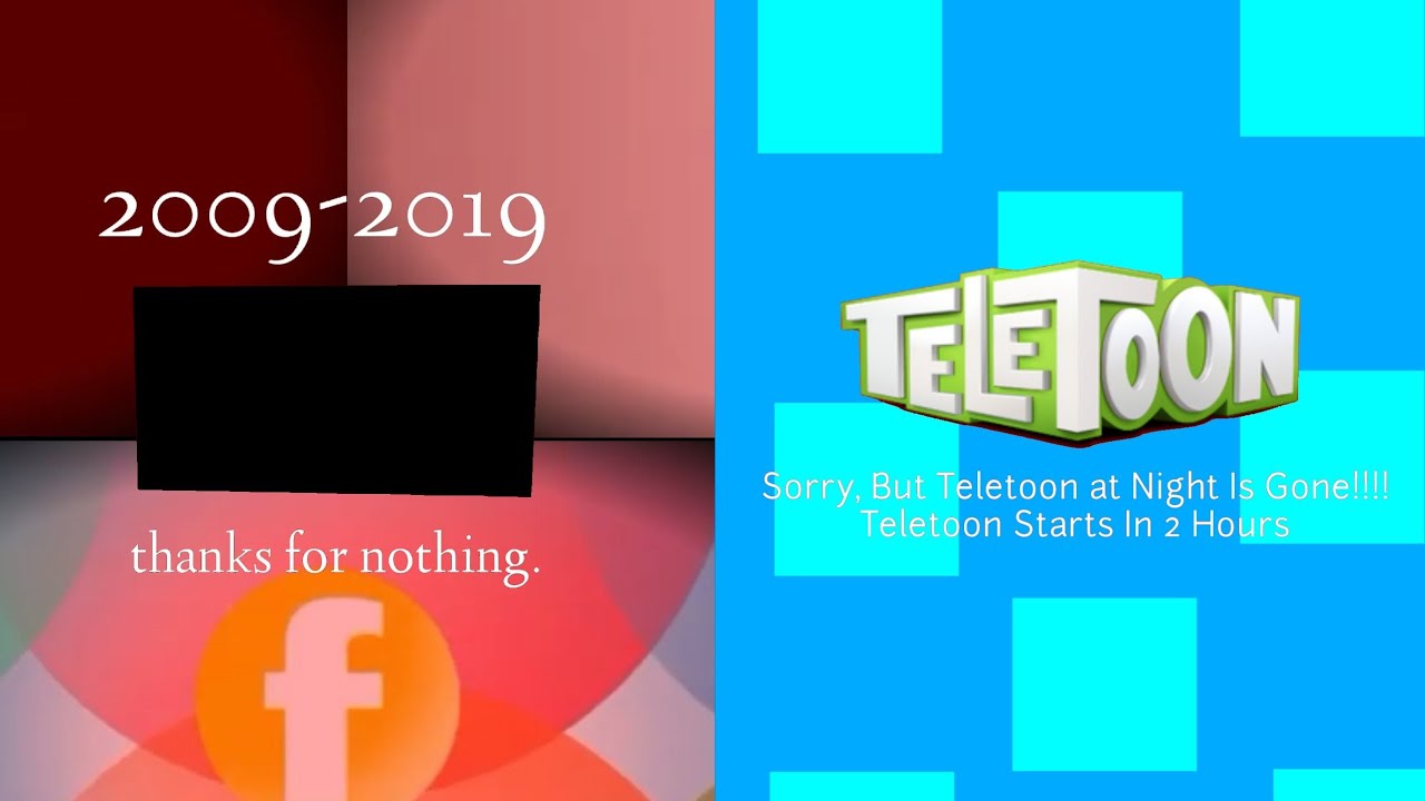 Teletoon at Night Death Screen (01/01/2019) - YouTube