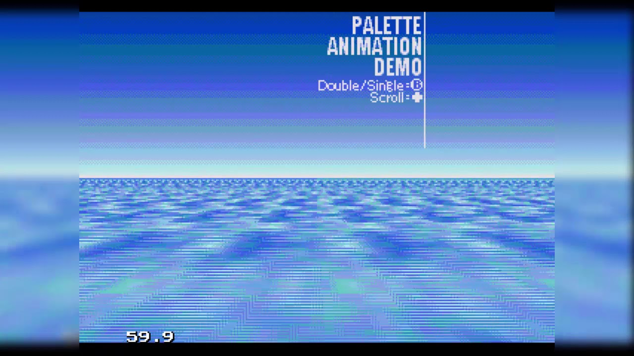 Palette Demo (Sega Genesis)[Scaling & Transparency] - YouTube