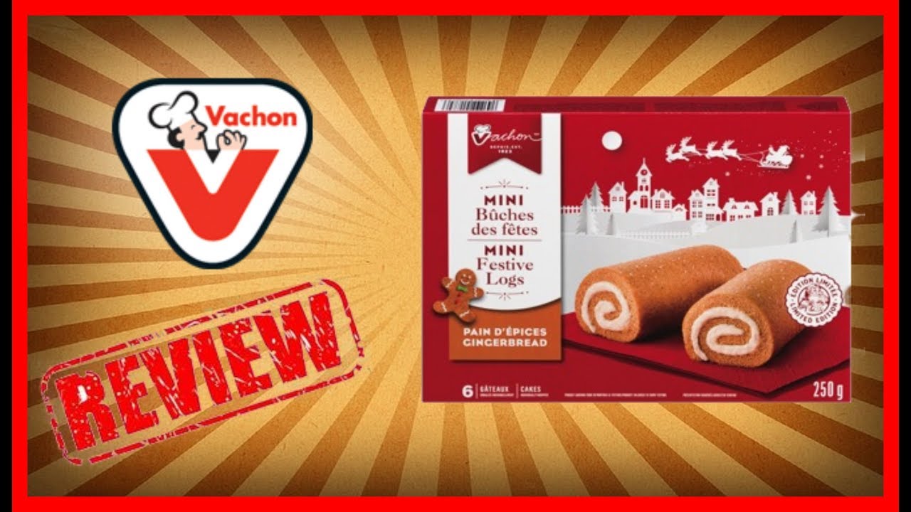 ♥Vachon Mini Festive Logs Gingerbread | Food Review♥-Nov 29th 2018 ...