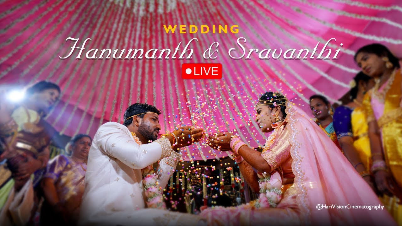 Sravanthi Reddy + Hanumanth Reddy || Wedding - YouTube