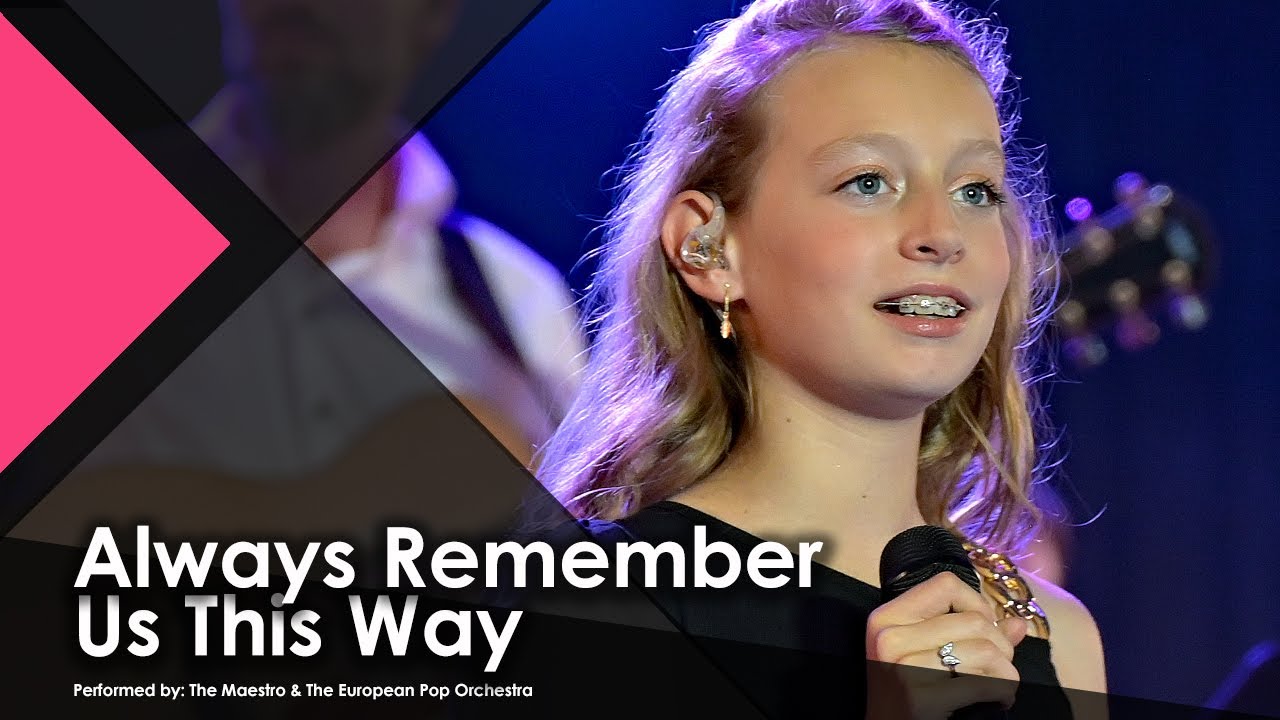 LADY GAGA | 11-year-old Singer Emma-Sophie | Always Remember Us This ...