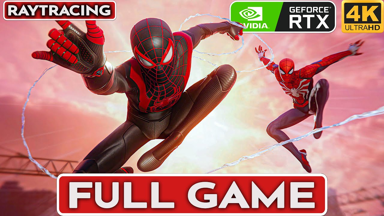 SPIDER-MAN MILES MORALES PC Gameplay Walkthrough FULL GAME [4K 60FPS ...