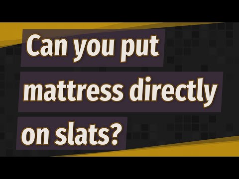 Can You Put Slats On Any Bed Frame