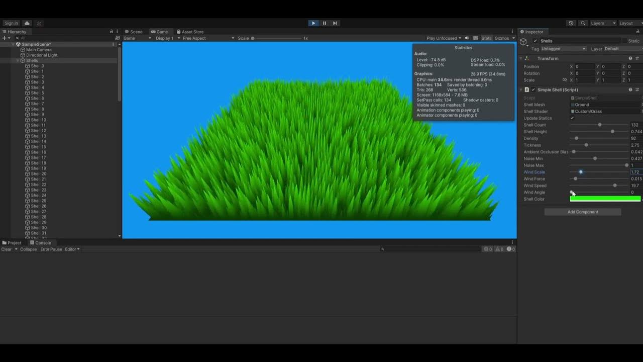 Shell Texturing - YouTube