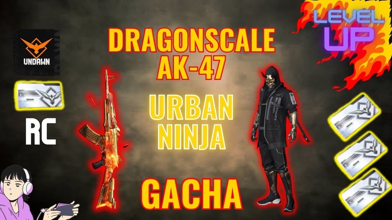 UNDAWN 2023 Dragonscale AK-47 and Urban Ninja Gacha Gacha - YouTube