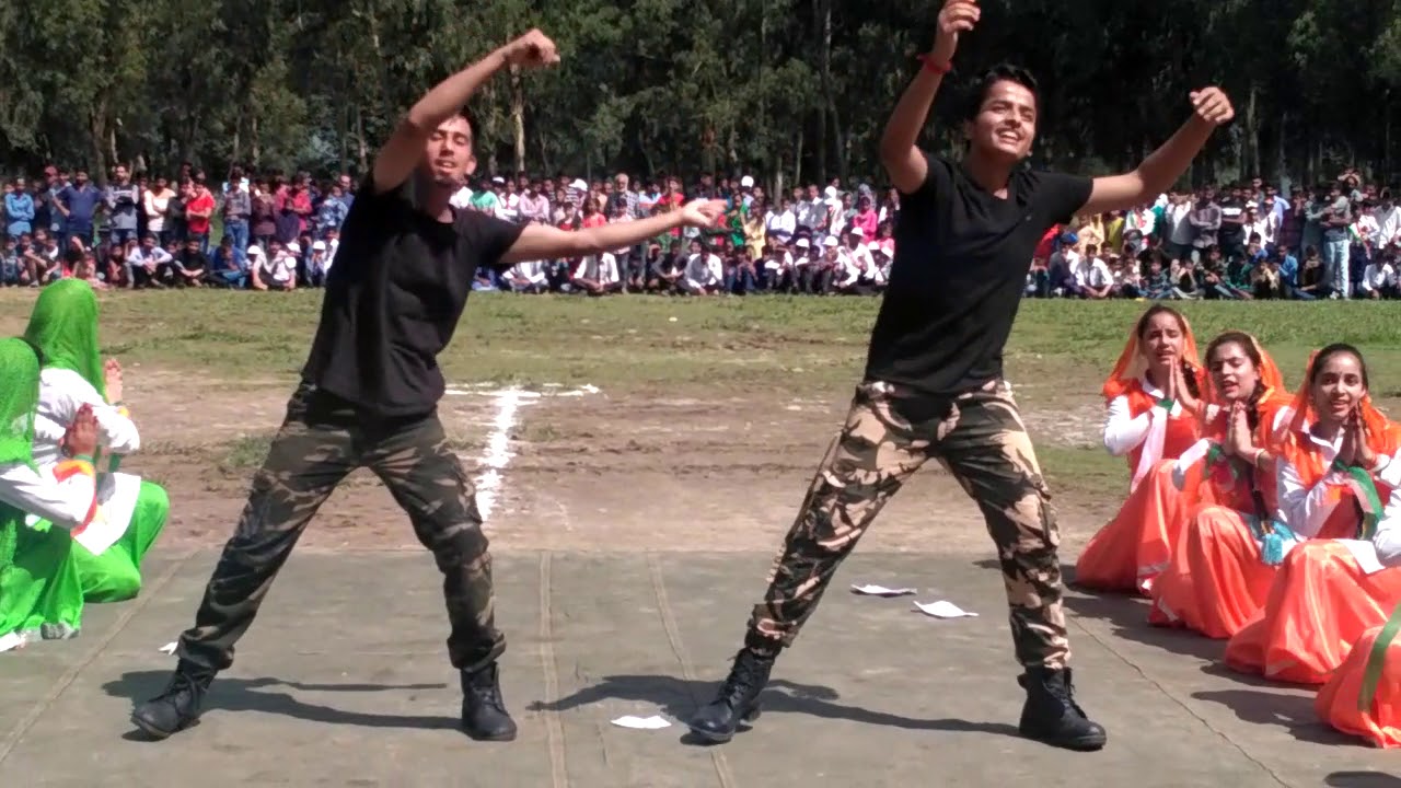 JNV dance performance Surankote Poonch on 15 August 2018 - YouTube