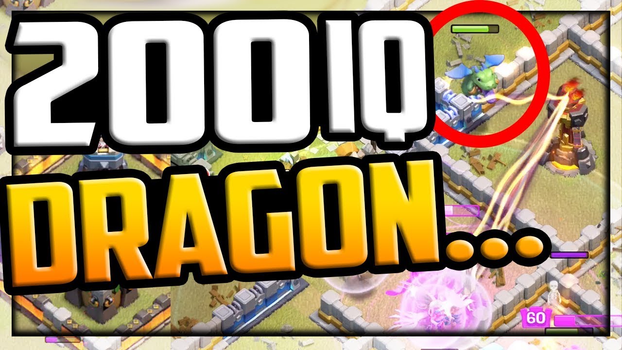 200 IQ DRAGON and HEARTBREAK - Clash of Clans Clan War Leagues Day 6 ...