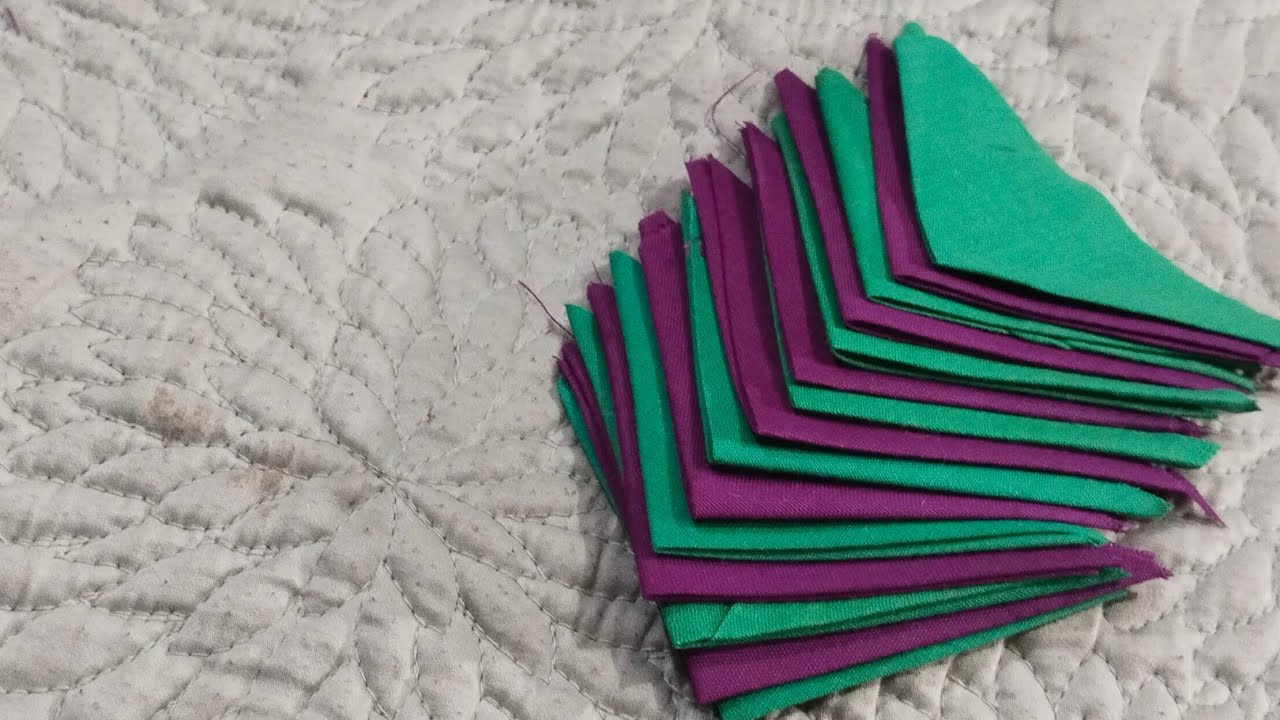 Mindblowing triangle sewing 🪡 design l 73 l Z'sfashion - YouTube