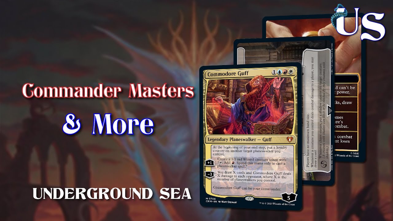 Charon News – Commander Masters & More #mtg #news #cmm - YouTube