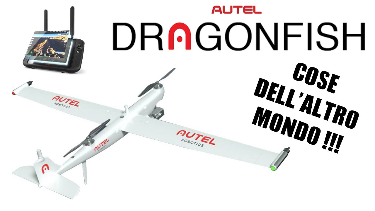 AUTEL VTOL DRAGONFISH - COSE DELL' ALTRO MONDO !!! - YouTube