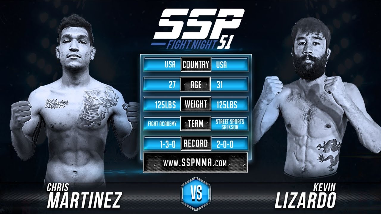 Chris Martinez vs Kevin Lizardo - SSP 51 - YouTube