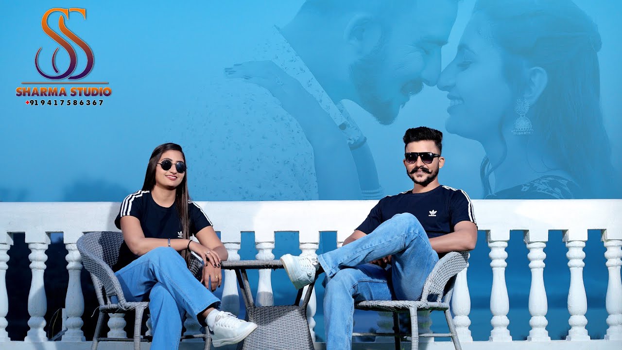 Lalvir weds Ramandeep Best pre wedding shoot 2022 By Sharma Studio Nsr 9417586367 - YouTube