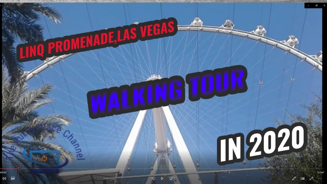 Linq Promenade Walking Tour In 2020 - YouTube