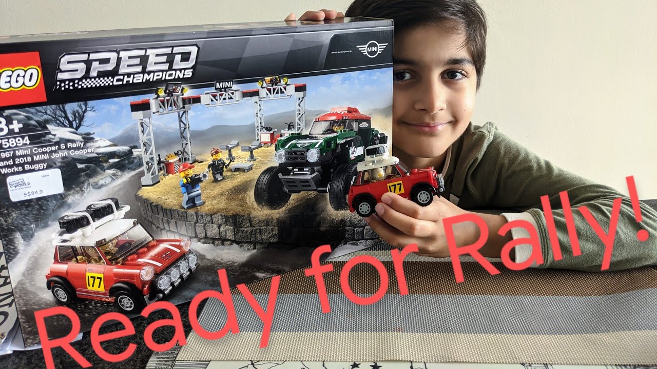 Making a Lego Mini Cooper S Rally (rally car) from Lego Speed Champions ...