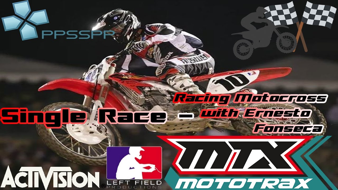 MTX Mototrax (PSP) - Exhibition - Single Race - Racing on Supercross ...