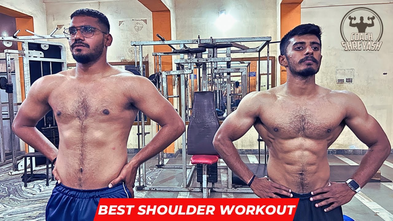 Shoulder Workout 🔥 | In Gym Shoulder Workout for GROWTH | Coach ...