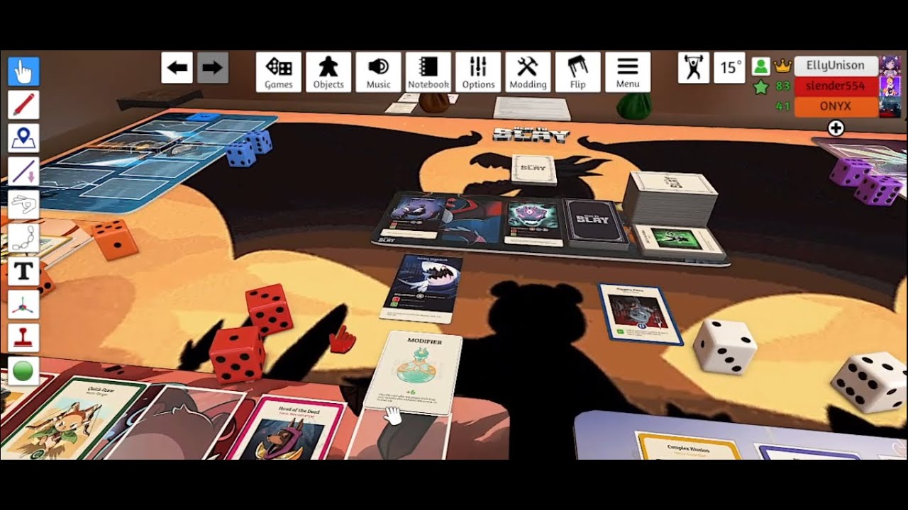 Table Top Simulator - Here to Slay w/friends - YouTube