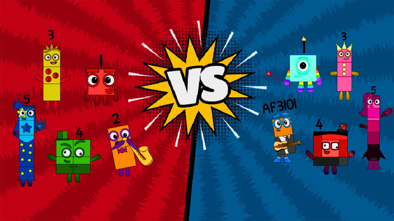 Alternative Numberblocks Band Vs Joshuablocks Band (1-5). Who win ...