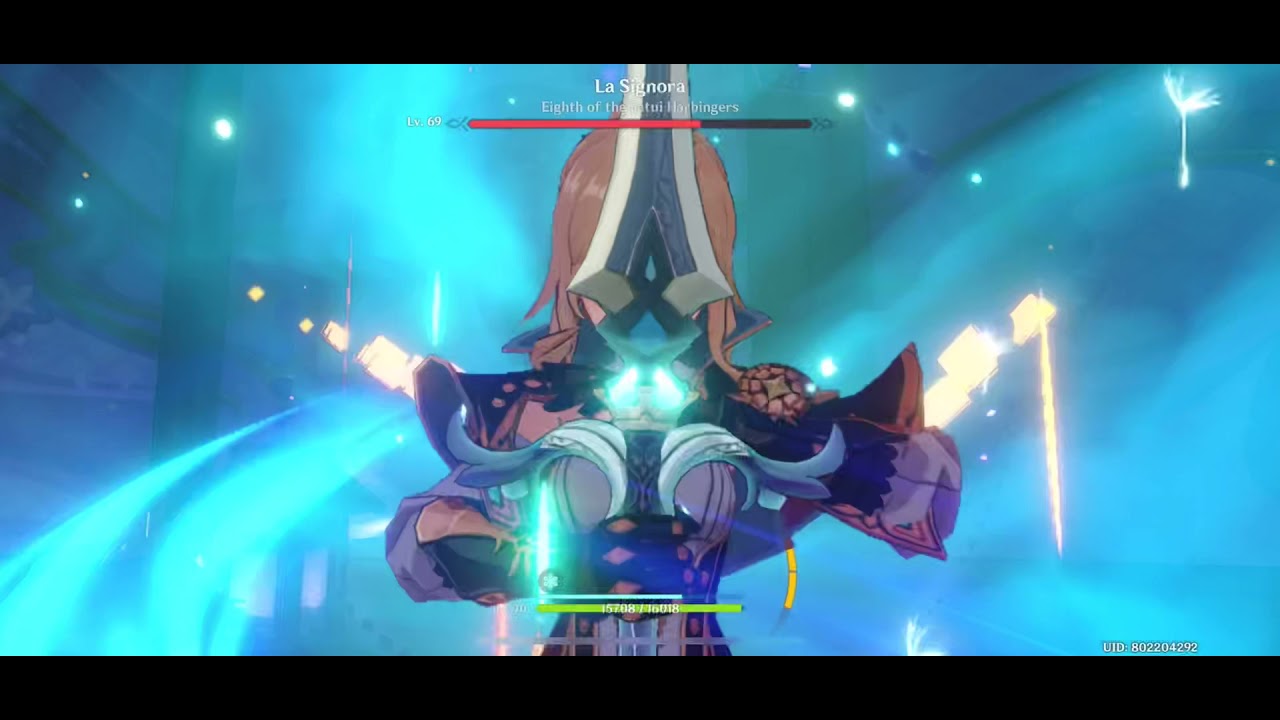 Genshin Impact Inazuma Arc 078 Facing Signora - YouTube