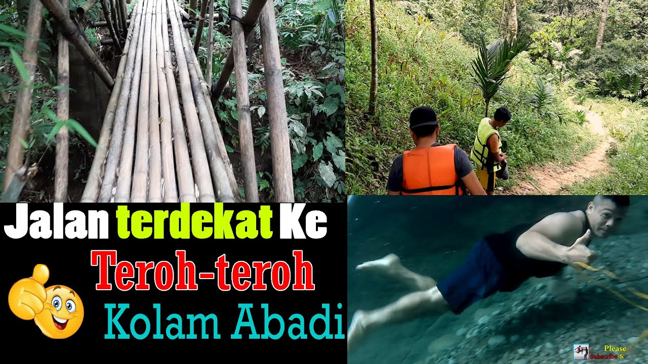 Jalan menuju wisata alam pelaruga dan kolam abadi | wisata alam sumut ...