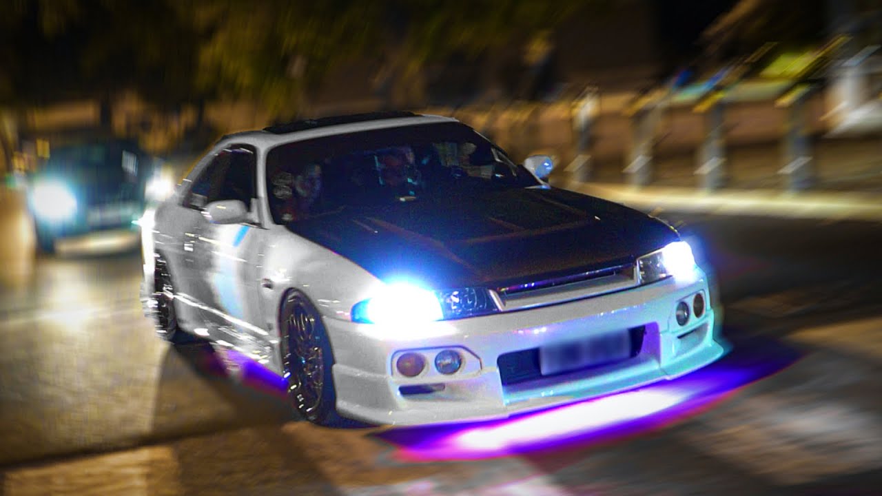 Modified Cars Leaving a Car Meet in London! (London Street Racers ...