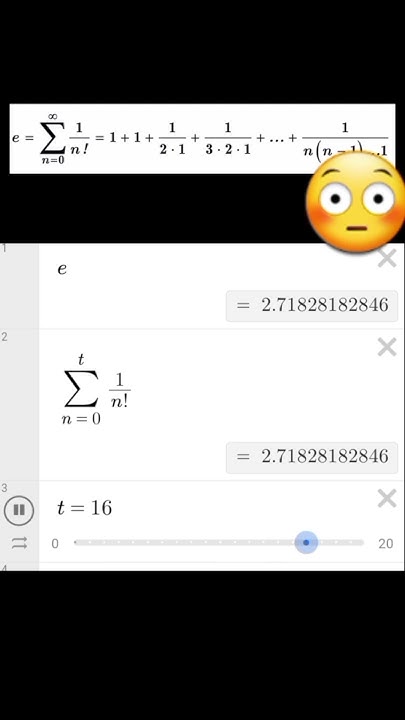 Número de euler #maths #matematicas #education - YouTube