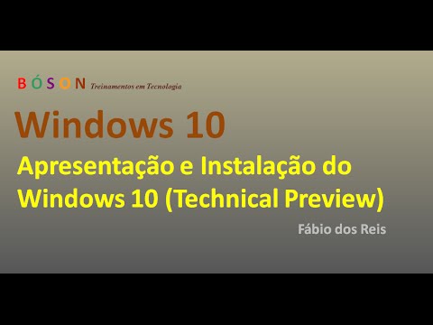 Windows 10 Technical Preview - Apresentação e Instalação - YouTube
