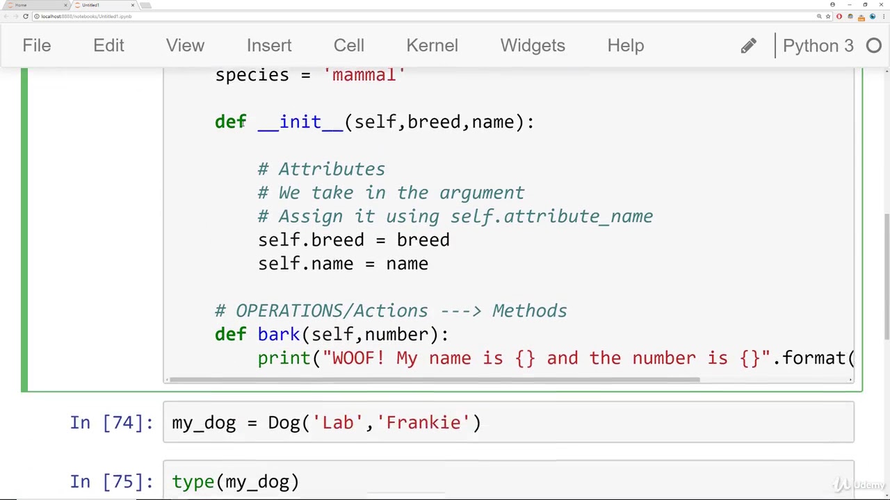 3 Object Oriented Programming Class Object Attributes And Methods Youtube 8673