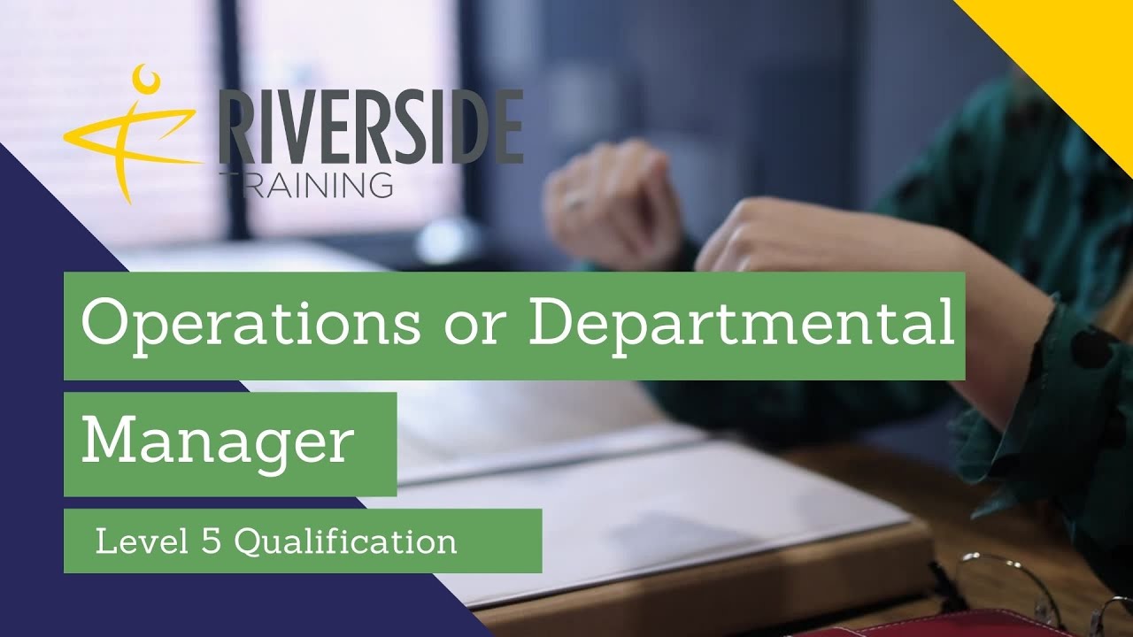 Operations Departmental Manager - YouTube