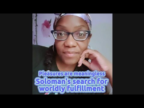 God ask ... Are you seeking him in your worldly pursuits? - YouTube