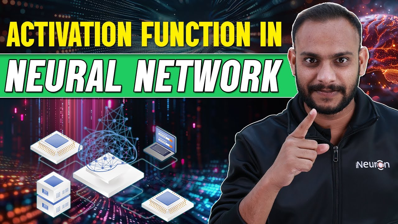 Activation Function in Neural Network | iNeuron - YouTube