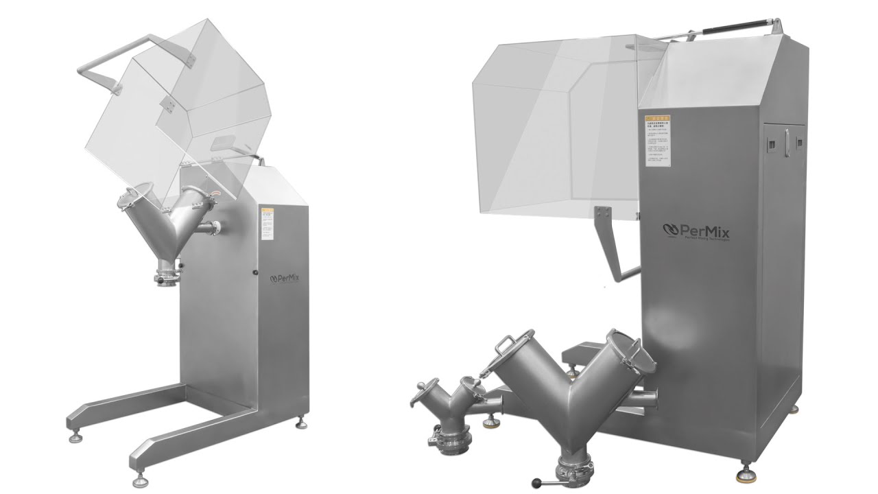 PerMix V Cone Mixer (Model: PVM-20) with Interchangeable Cones - YouTube