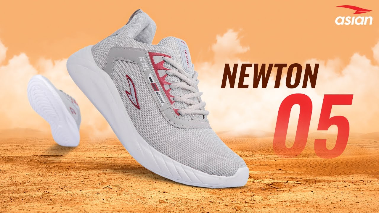 Asian Newton-05 Running Shoes | Breathable Mesh Upper | Soft Cushion Tech for Extra Comfort ...