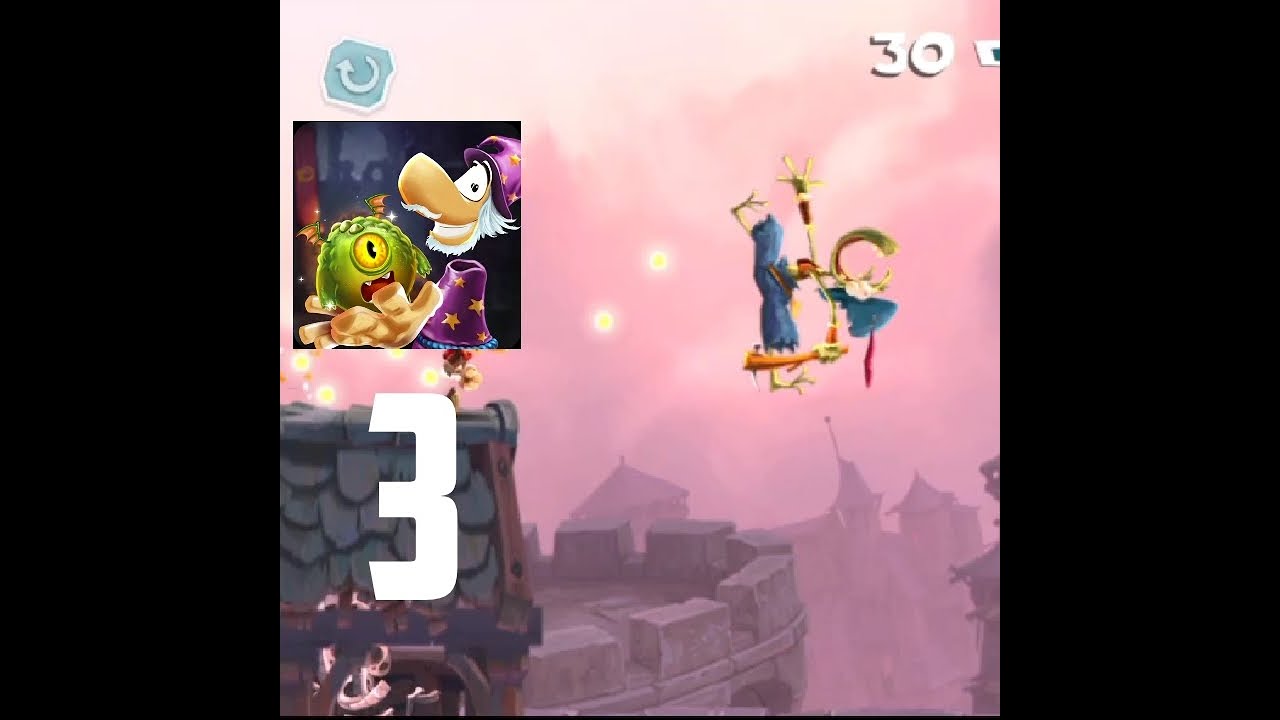 Rayman Adventure | Part 3 - HD GamePlay | Adventure 7, 8, 9 Clear ...