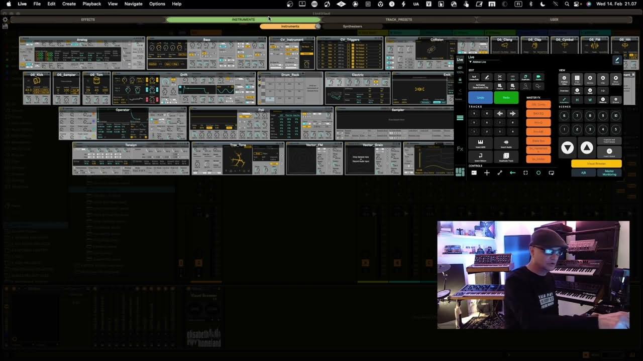 Ableton Live and Visual Browser - YouTube