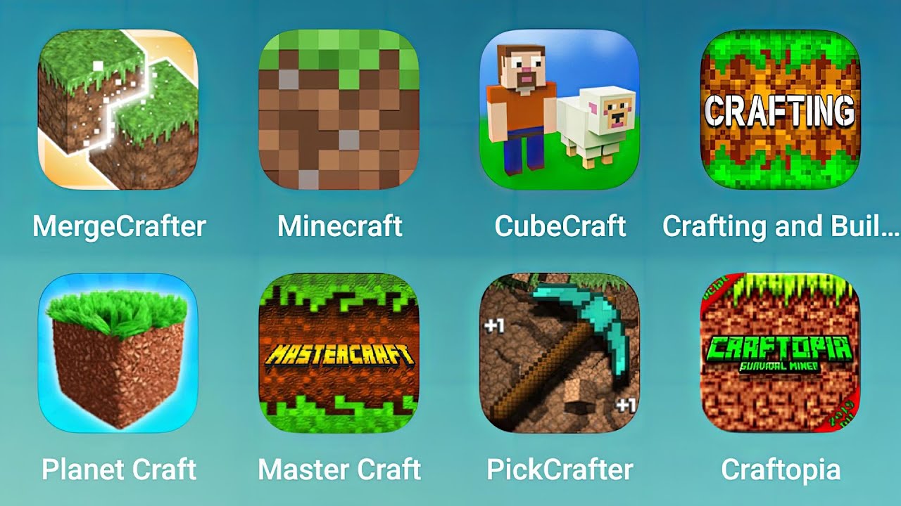 Merge Crafter, Minecraft, CubeCraft, Crafting and Building, Planet ...