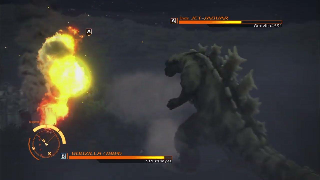 GODZILLA PS4 : Godzilla 1964 vs Jet Jaguar - YouTube