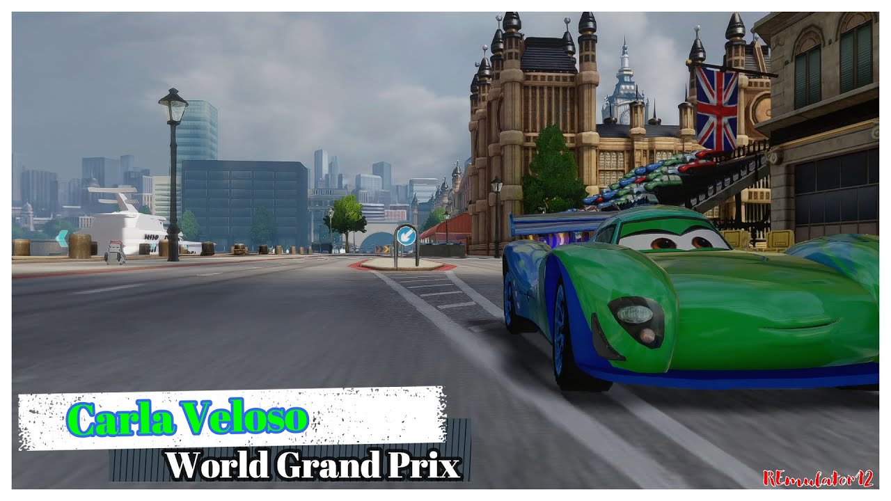 Cars 2 The Video Game | Carla Veloso - Mission Mode | World Grand Prix ...