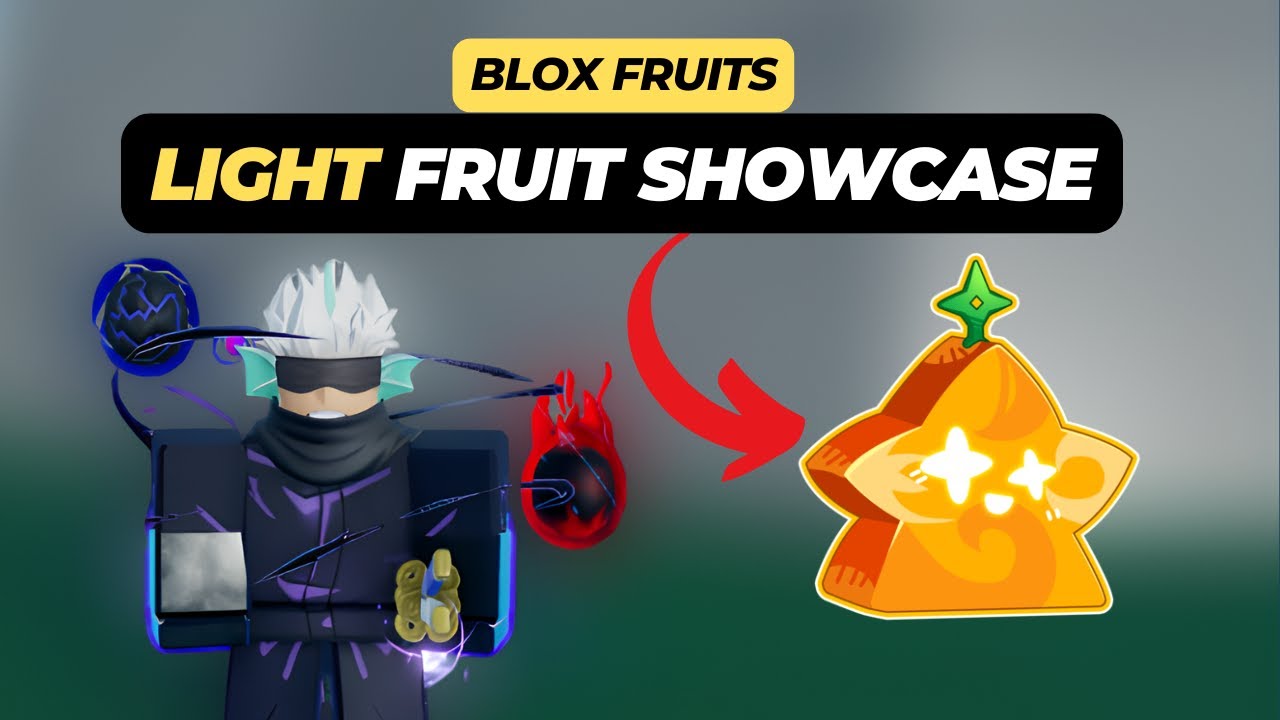 Light Fruit Showcase - Blox Fruits - YouTube