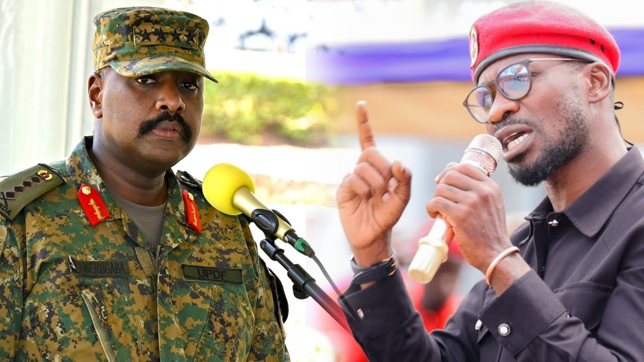Bobi aziza omuliro eri Gen Muhoozi nabalubye ekitebe kyaabwe - YouTube