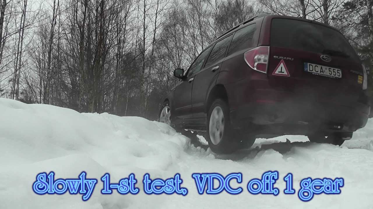 Subaru Forester SH 09' diagonal test - YouTube