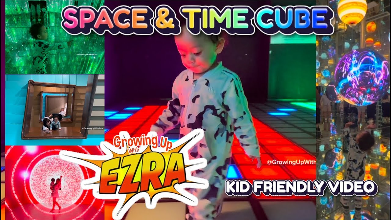 Space & Time Cube+ with Baby Ezra - Toddler Videos - Mall of Asia Manila - YouTube